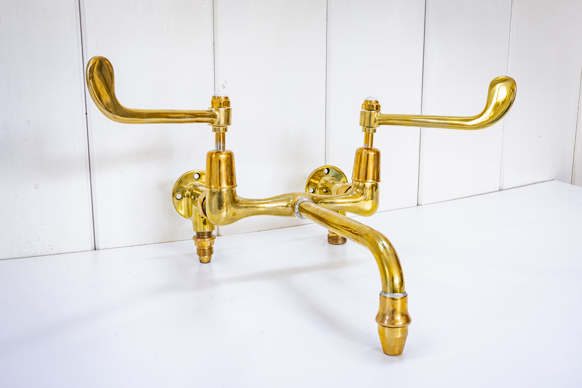 Wall-Mounted Surgeon Lever Kitchen Mixer C.1920 Wall-Mounted Surgeon L ...